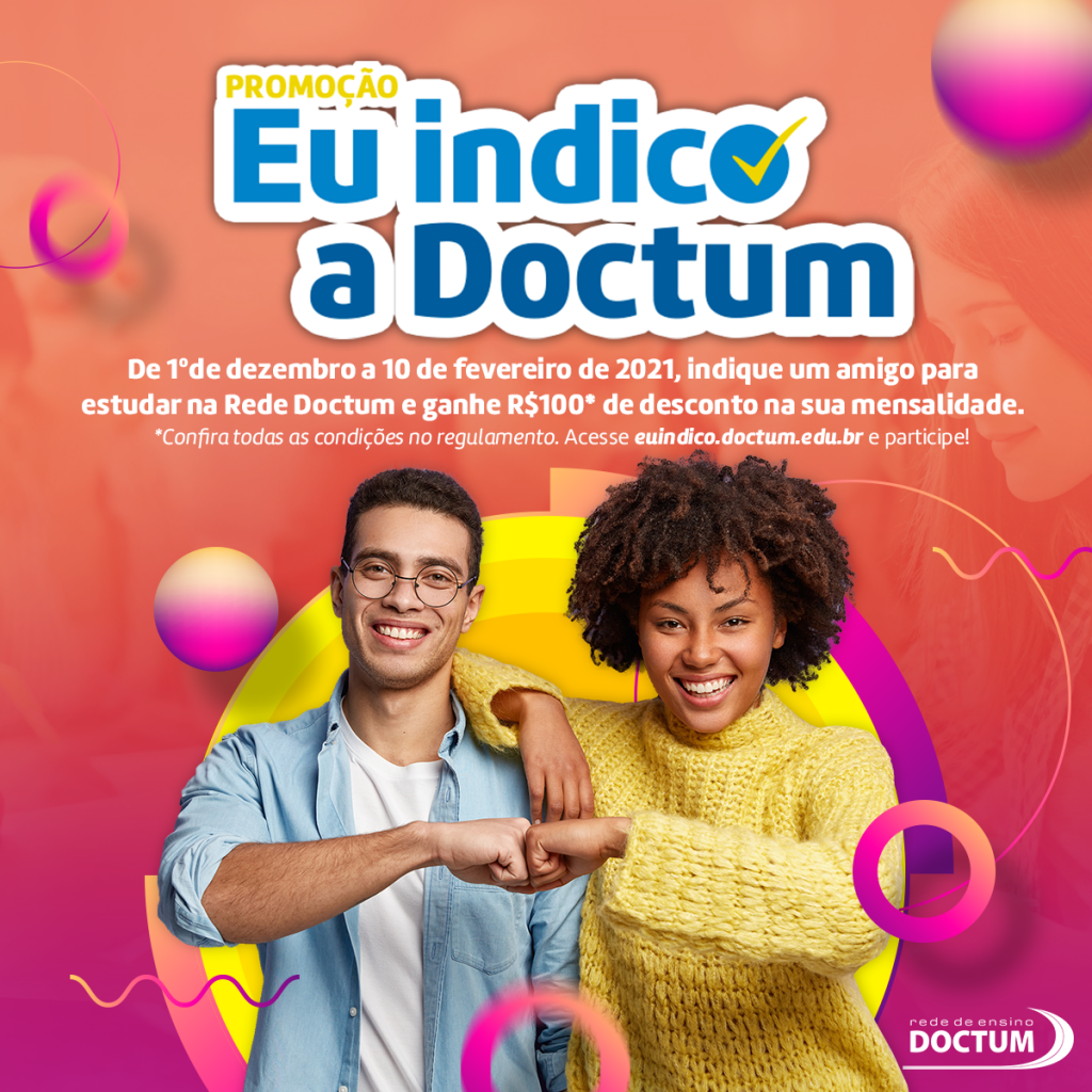 Doctum lança campanha de indicação para alunos da Rede | Rede Doctum